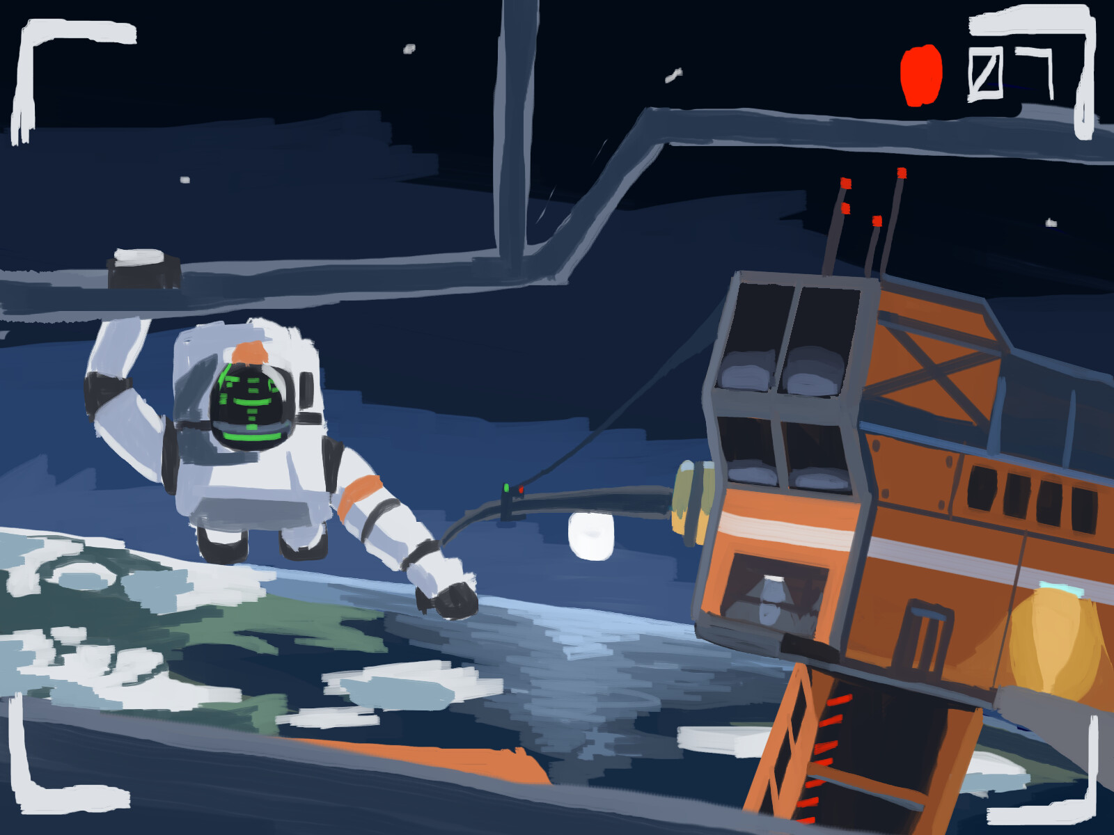 ArtStation - Space Drawing #000