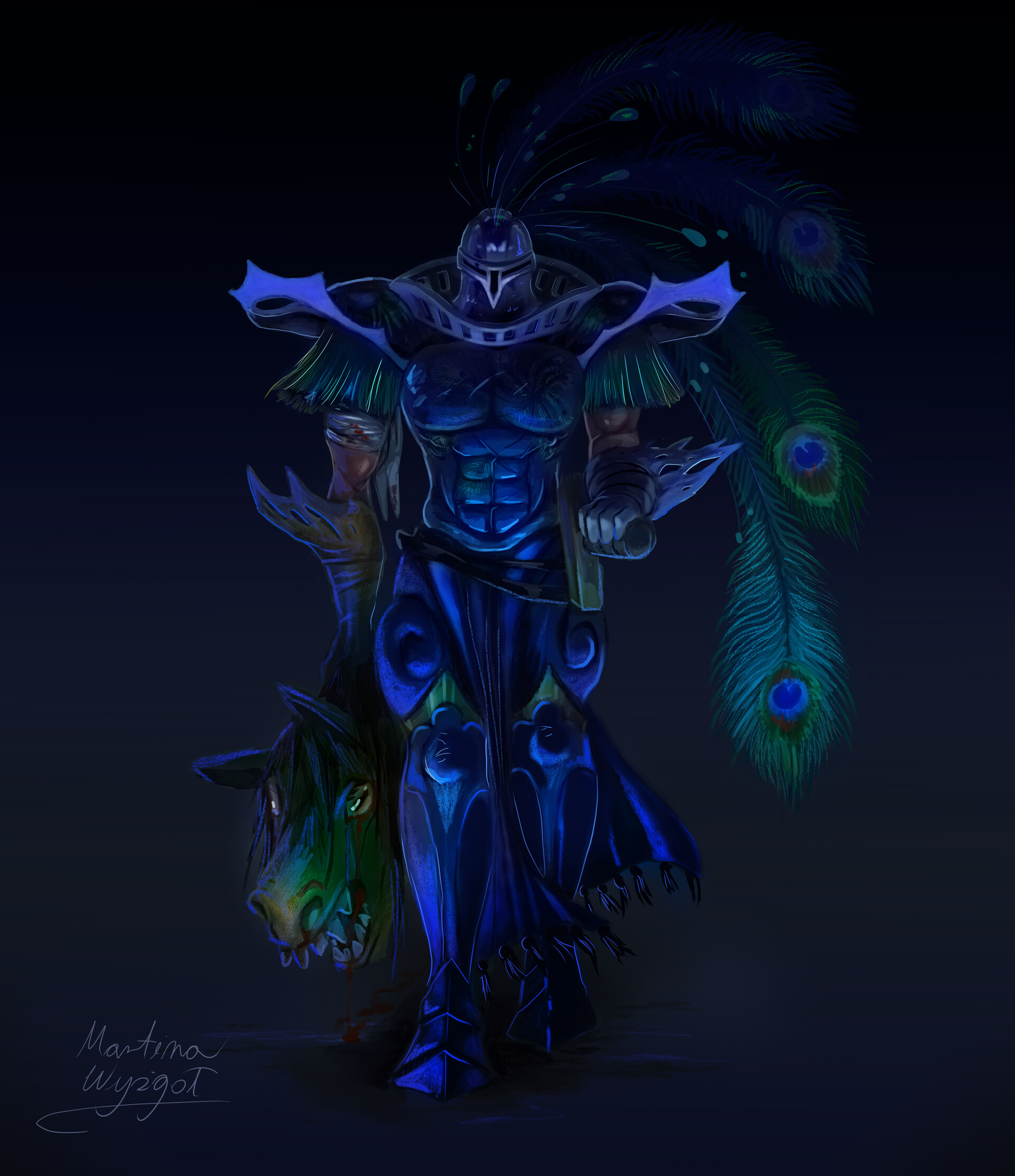 ArtStation - Peacock warrior's loot