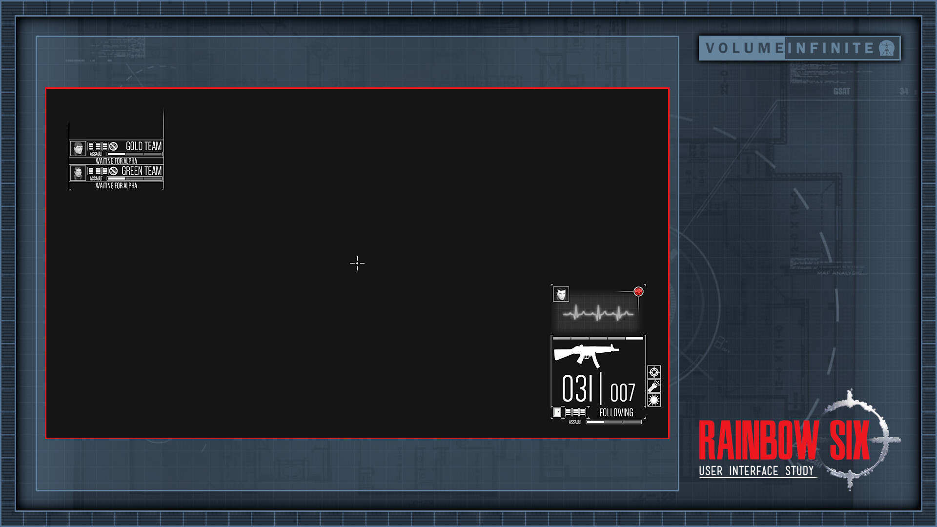 ArtStation - Rainbow Six UI Study (2019) RavenShield UI Digital Remaster