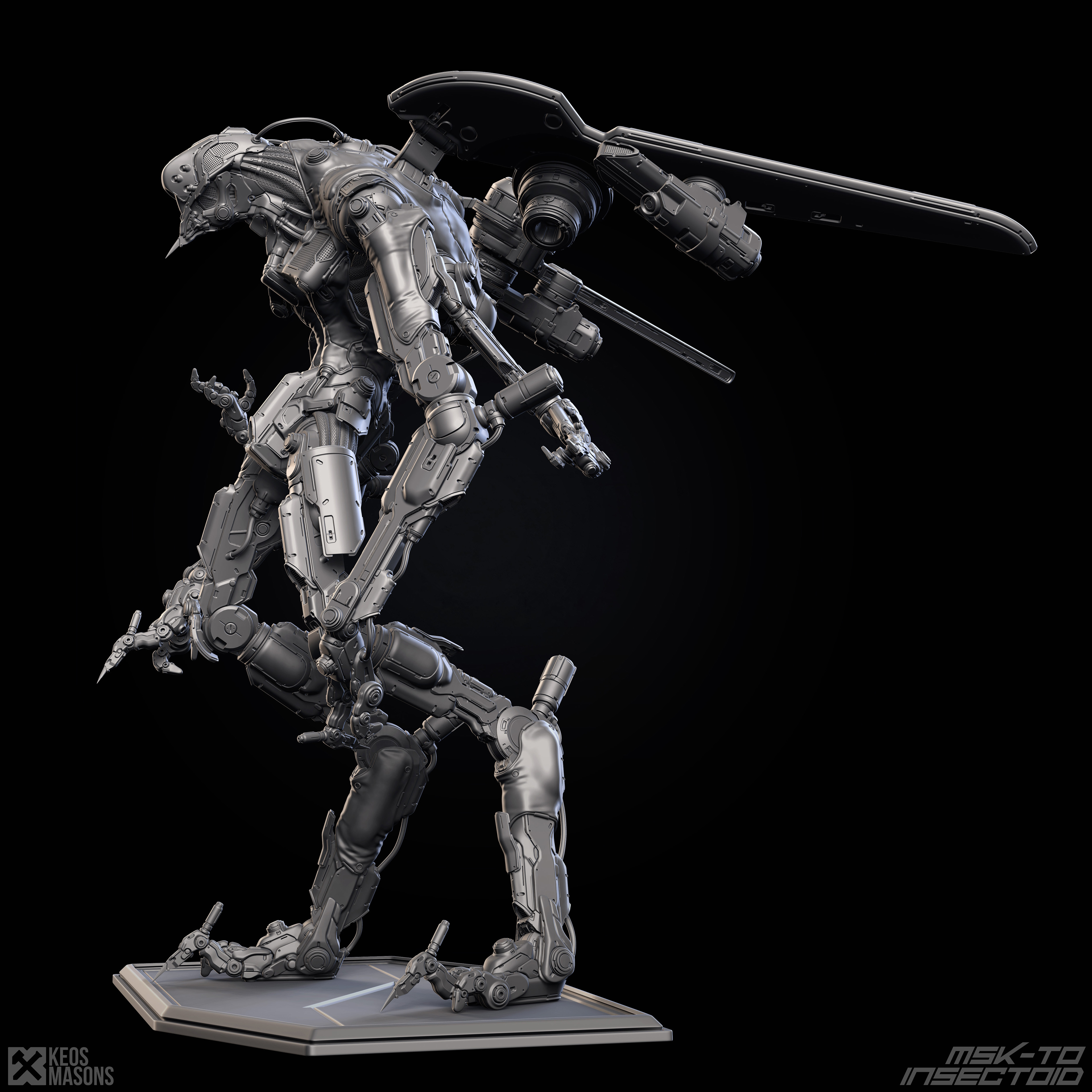 Marco Plouffe (Keos Masons) - M.S.K.-T0 / Insectoids