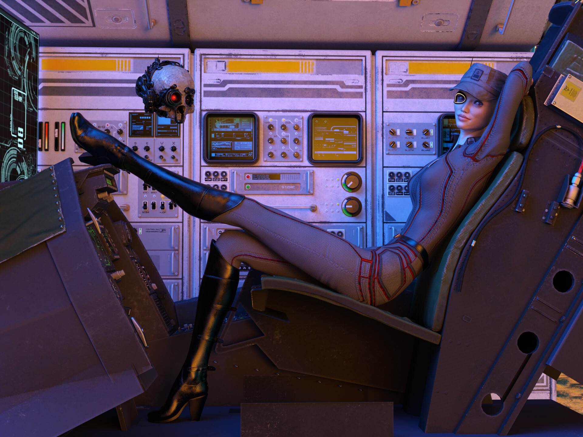 ArtStation - Tiberius: At the Workplace