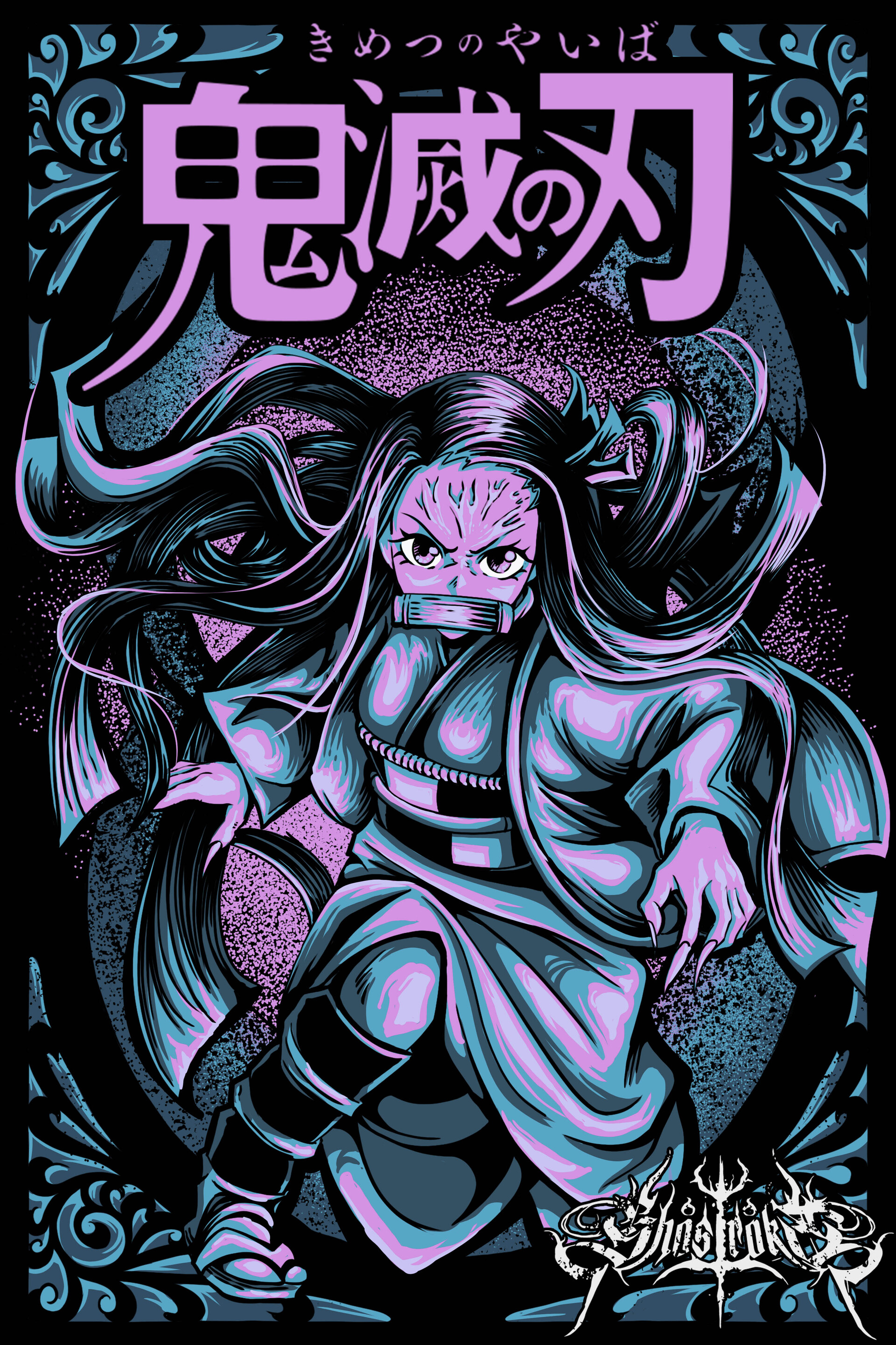 ArtStation - Nezuko - Demon Slayer