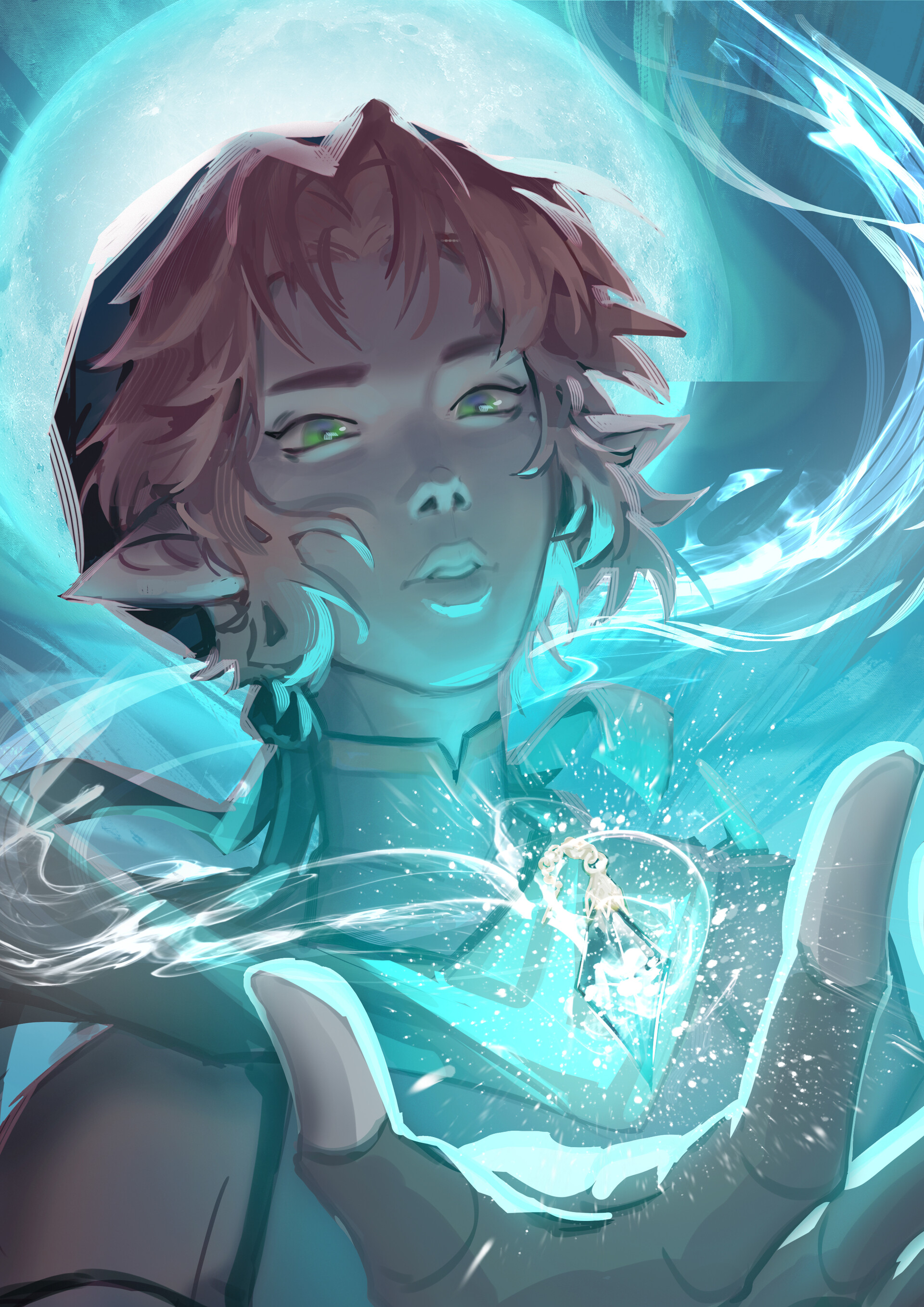 ArtStation - Magical Earring