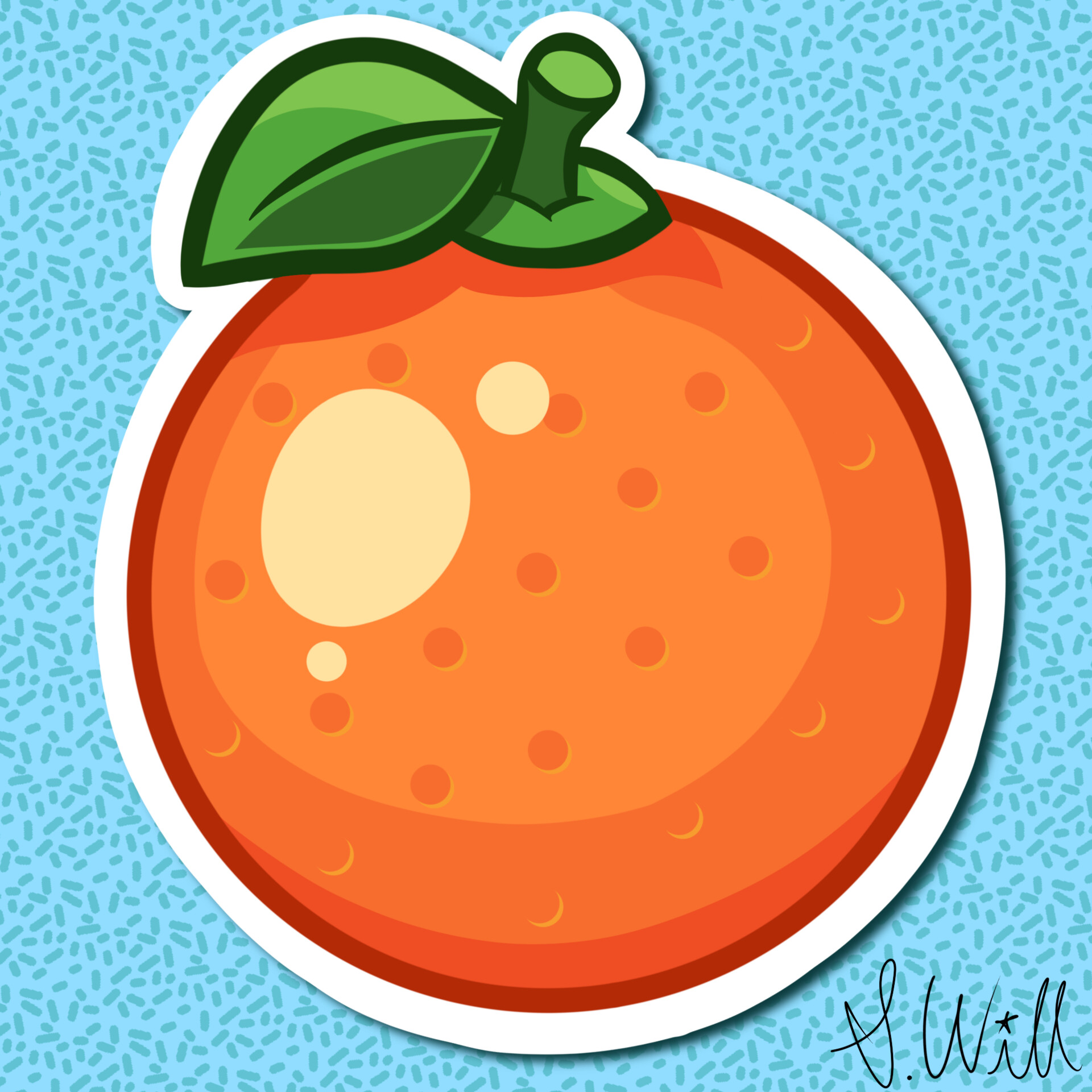 ArtStation - Animal Crossing Orange