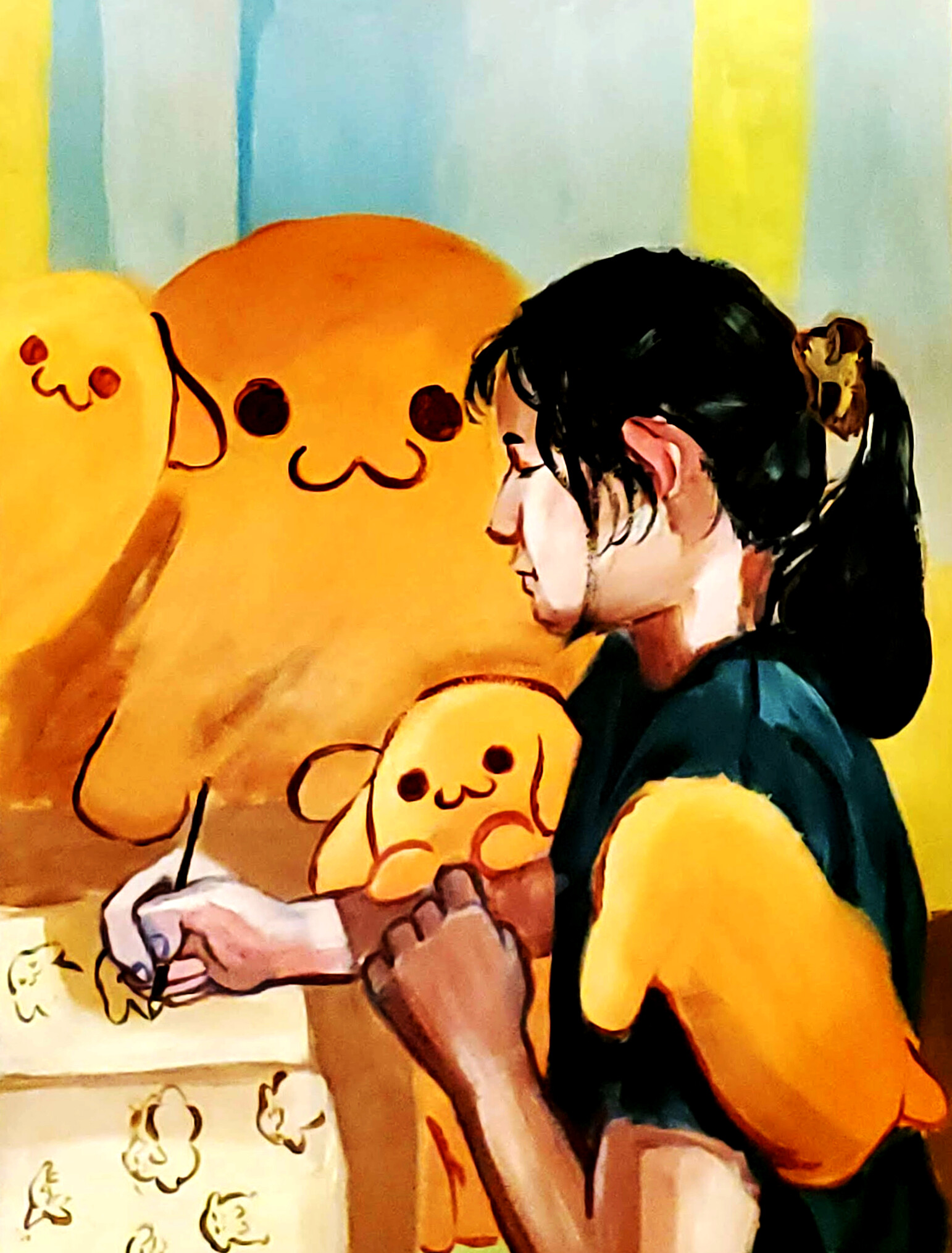 ArtStation - Potato Dog Friends