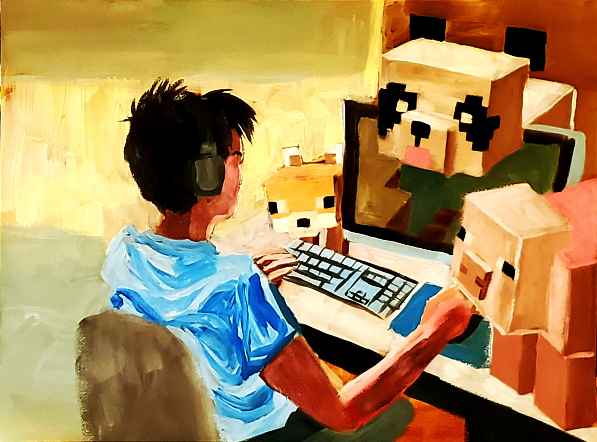 ArtStation - Minecraft Buddies