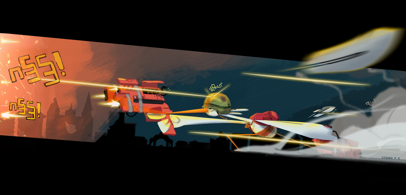 Visakh PK - Thugs Of War concept animatic / Storyboard