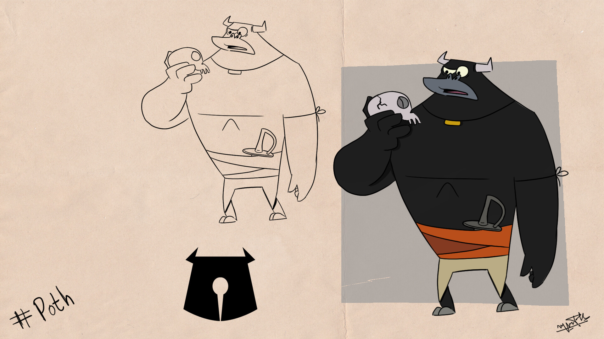 Visakh PK - Thugs Of War concept animatic / Storyboard