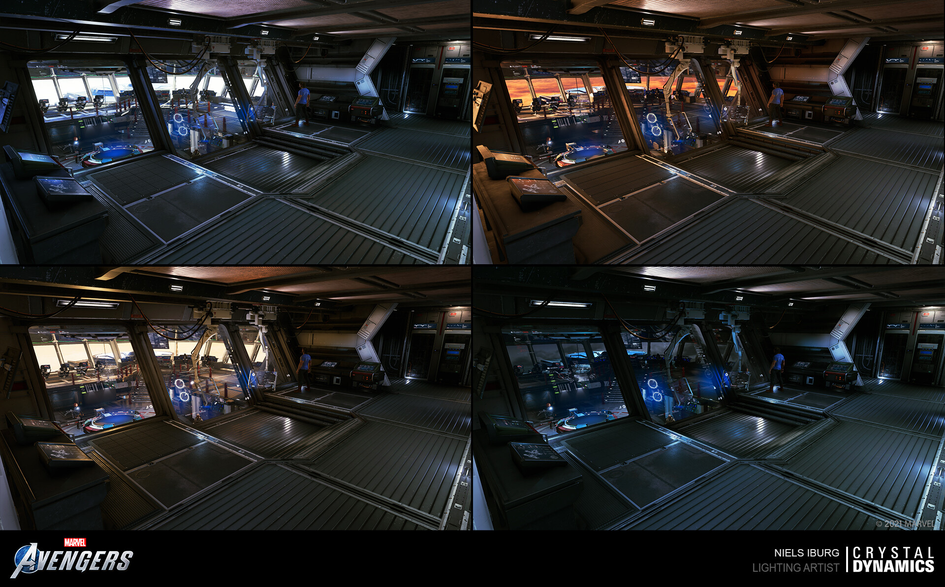 Niels Iburg - Marvel Avengers - Chimera: Command Deck Lighting