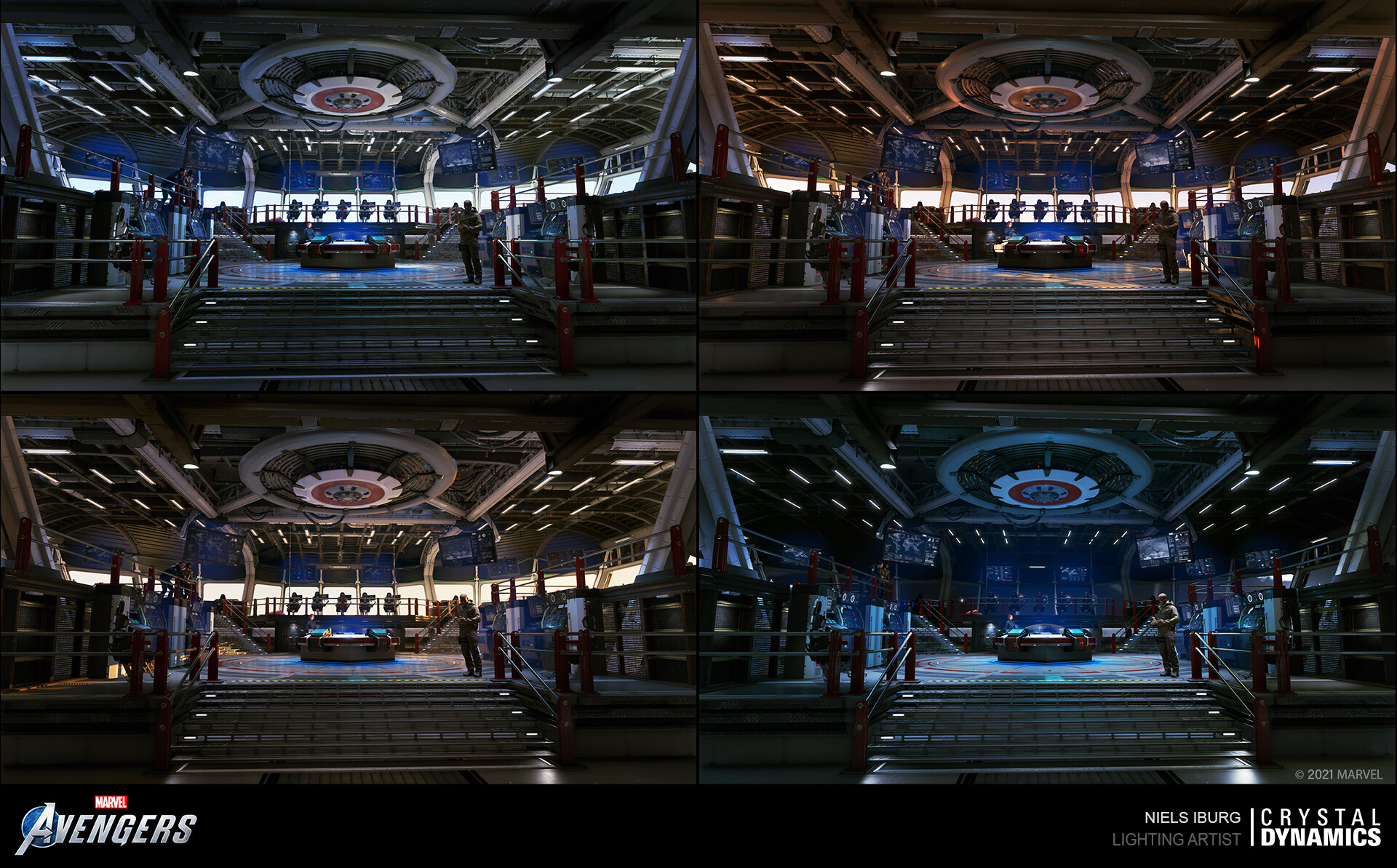 Niels Iburg - Marvel Avengers - Chimera: Command Deck Lighting