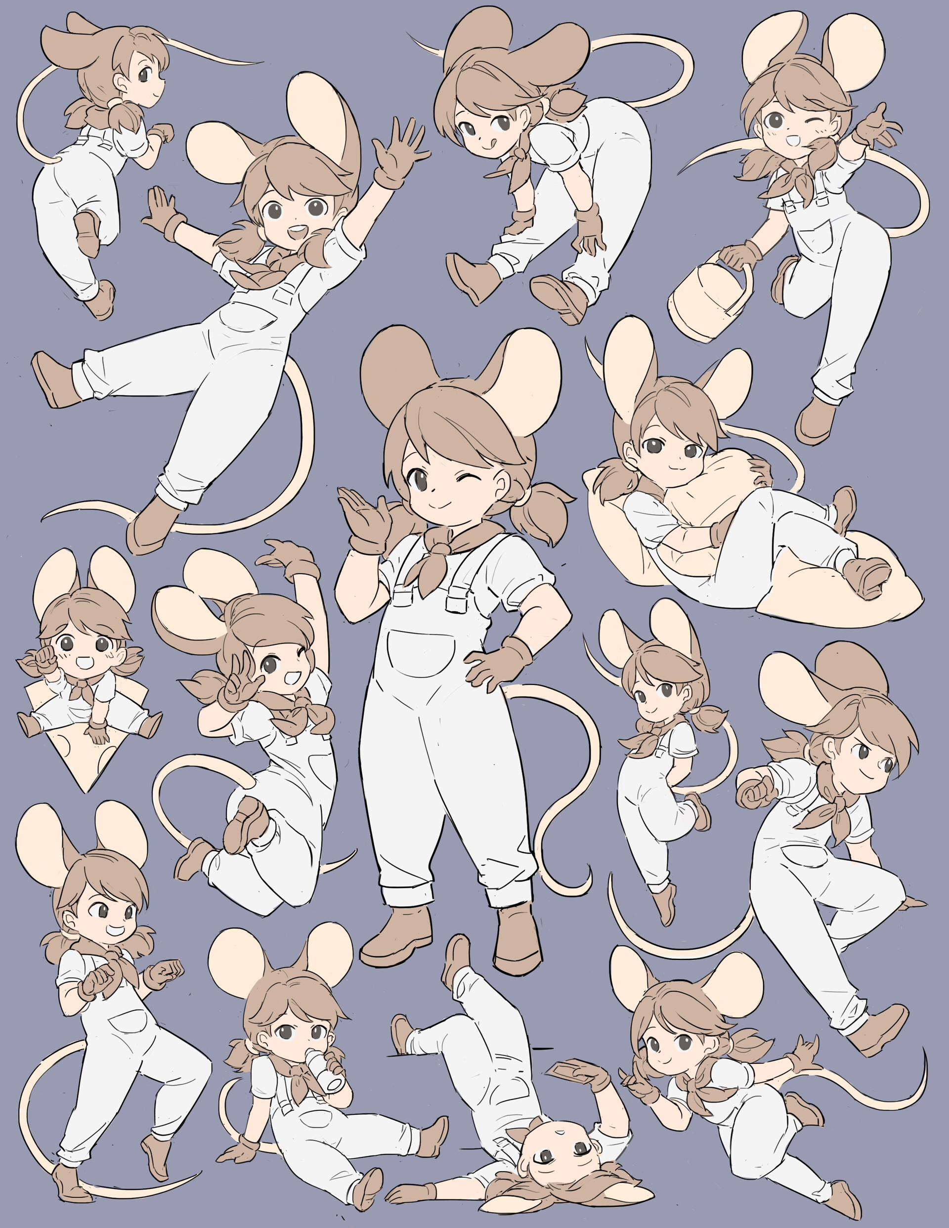 ArtStation - Practices of human body shapes!