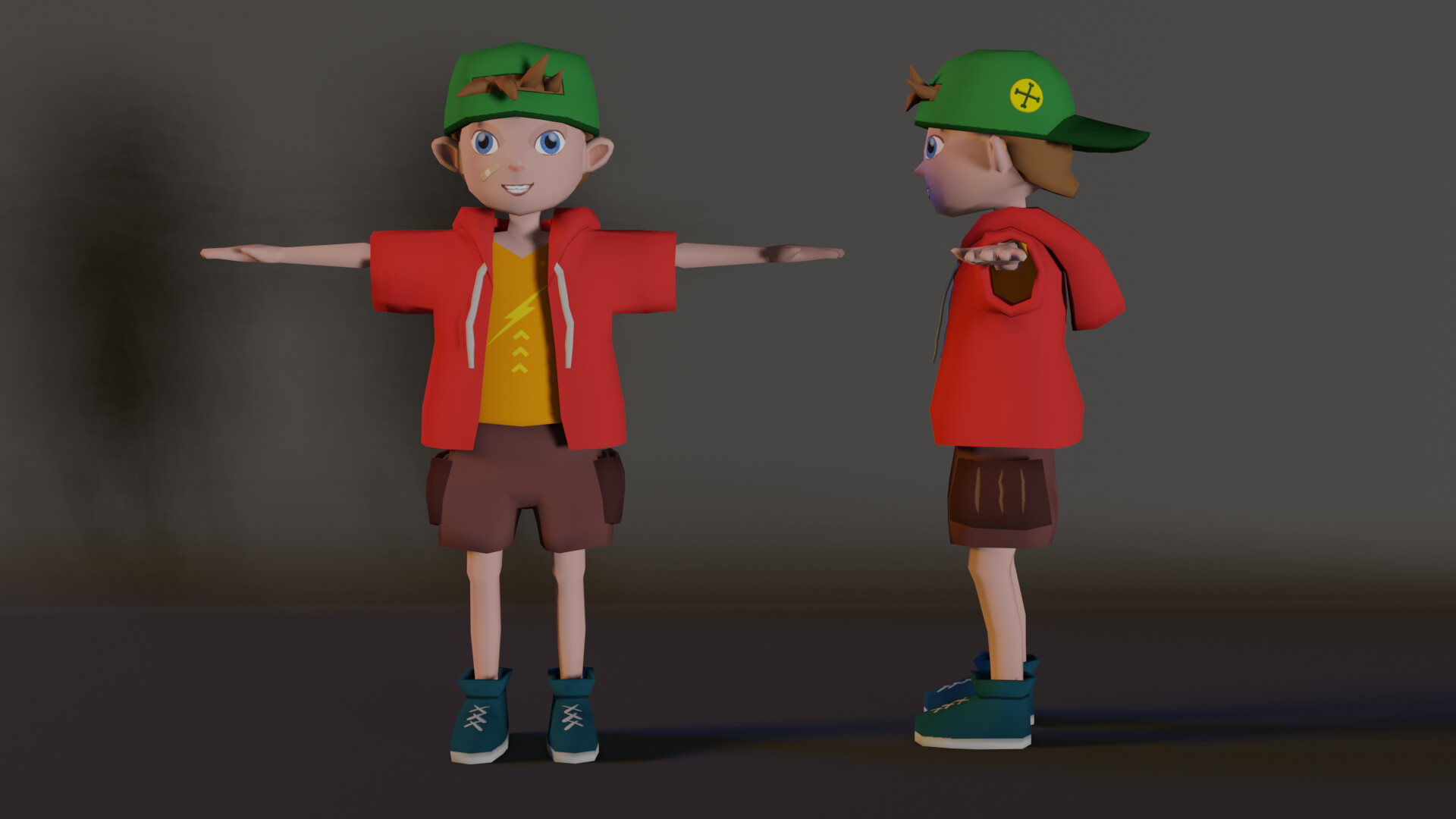 ArtStation - Low Poly Character