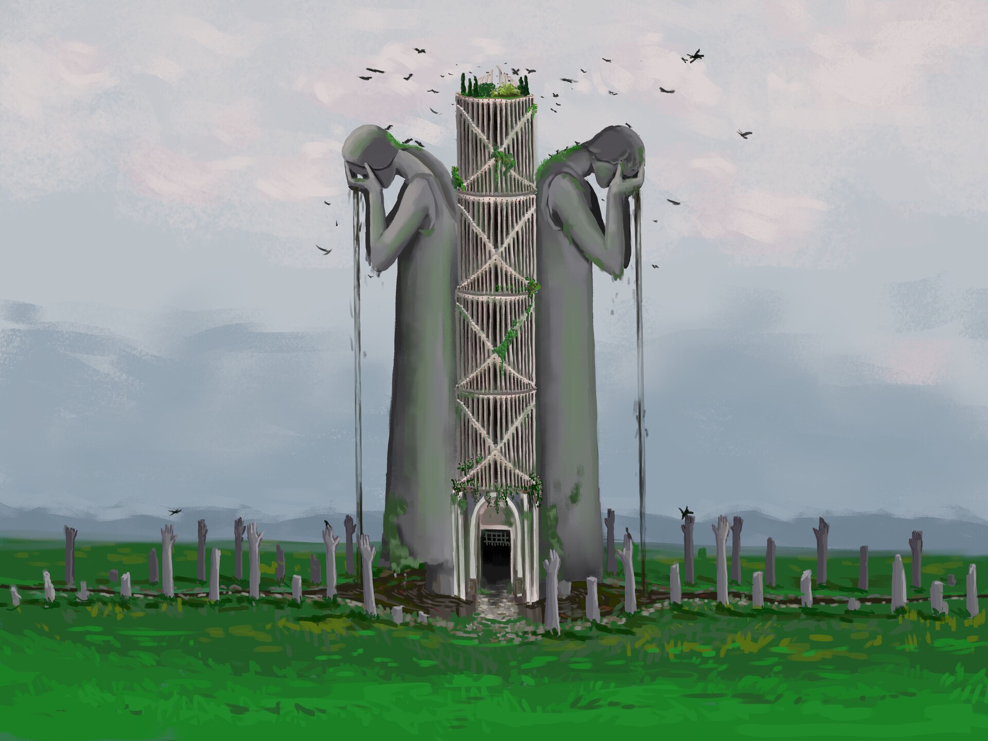 ArtStation - Tower of sadness