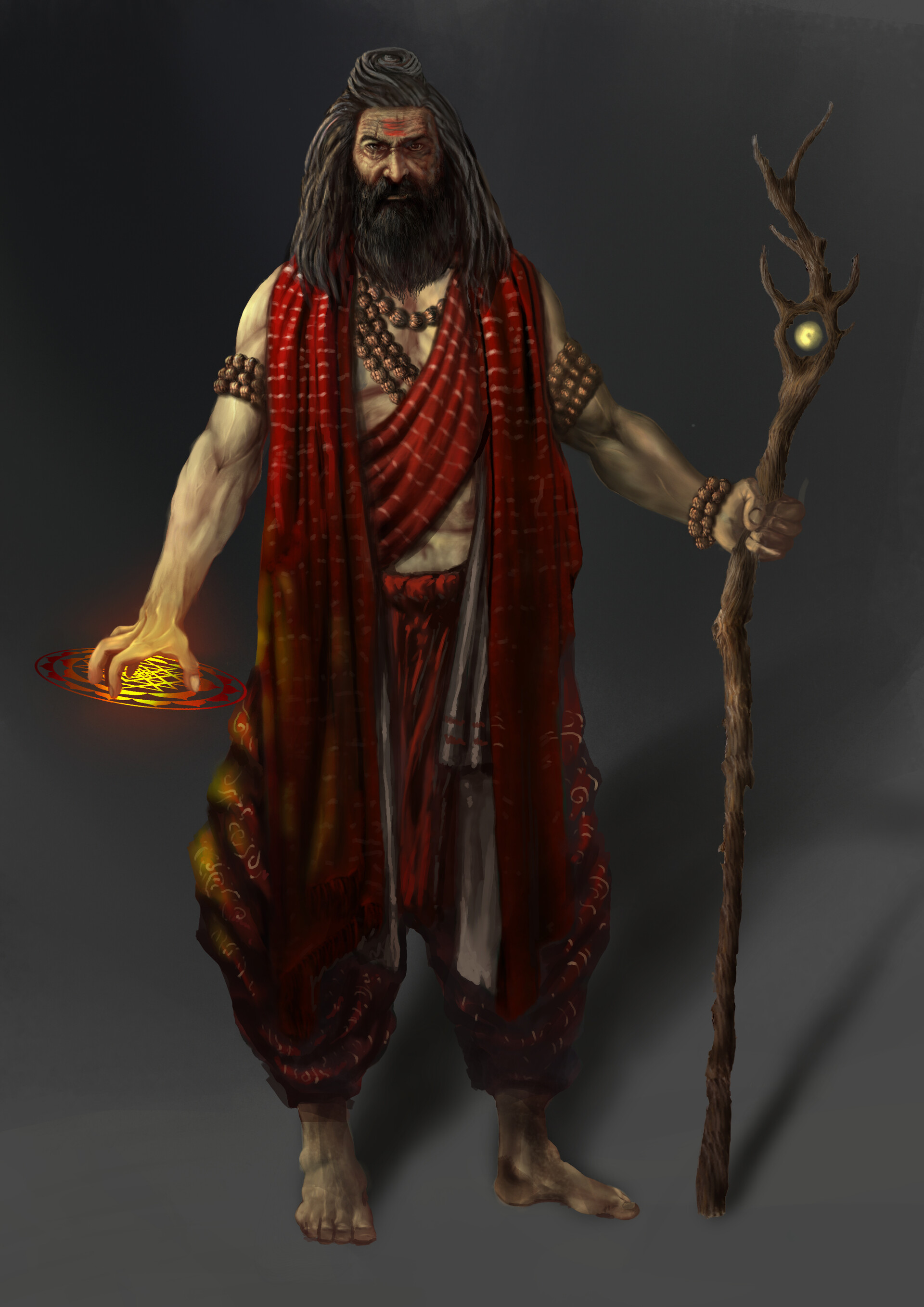 ArtStation - AGHORI (THE ANGRY MONK)