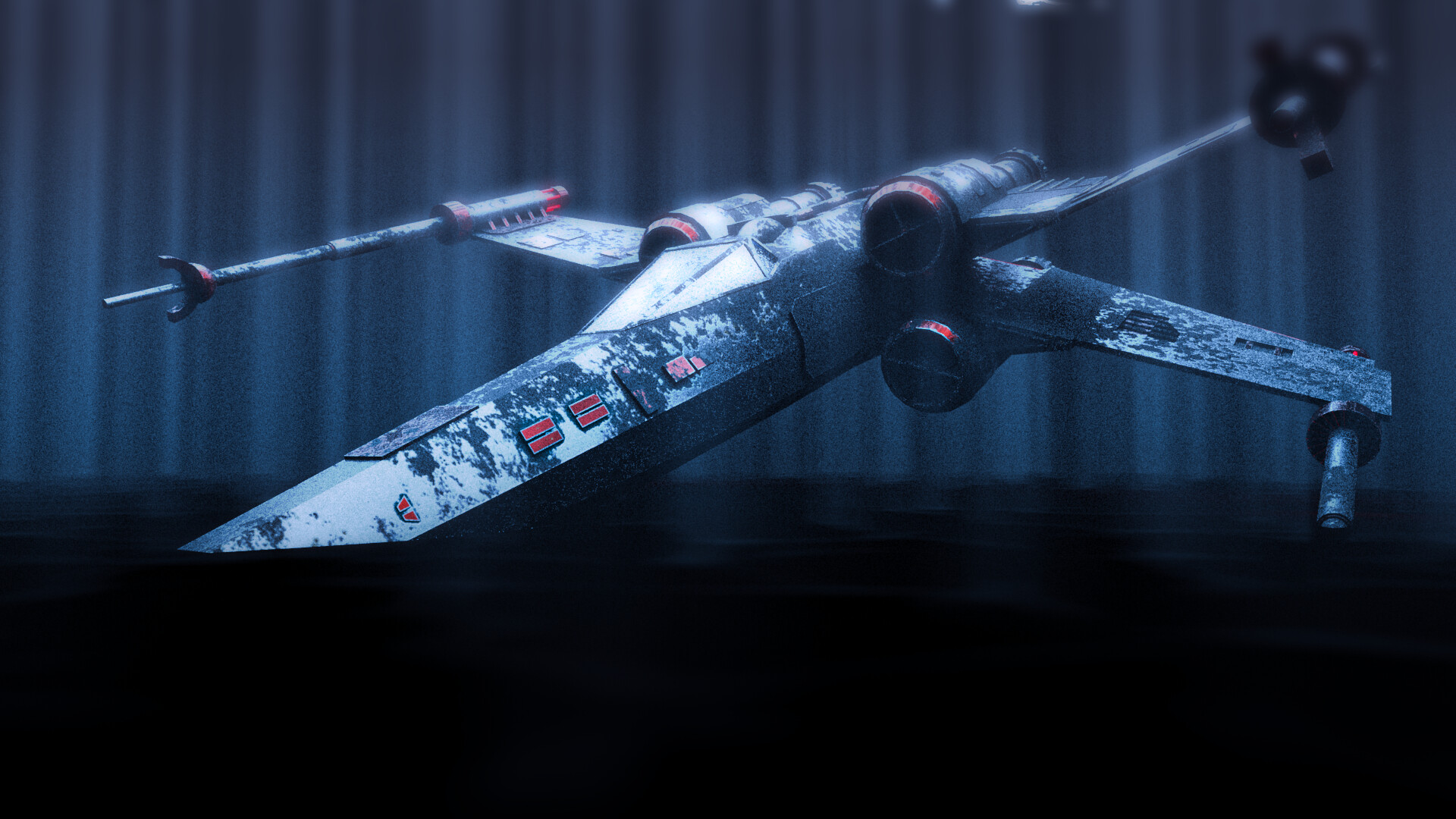 ArtStation - X-Wing Underwater