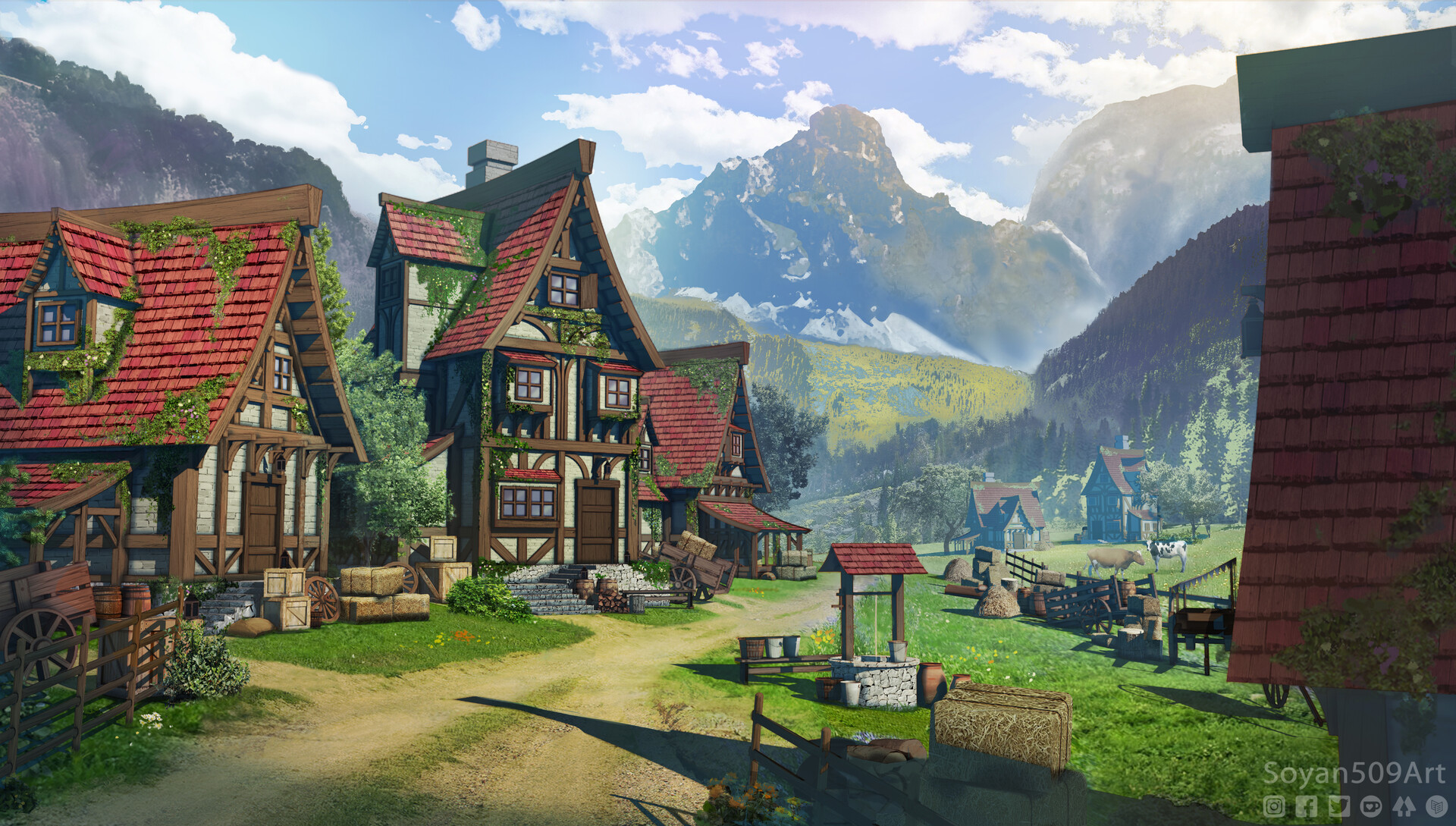 ArtStation - Environment Design with Photobashing