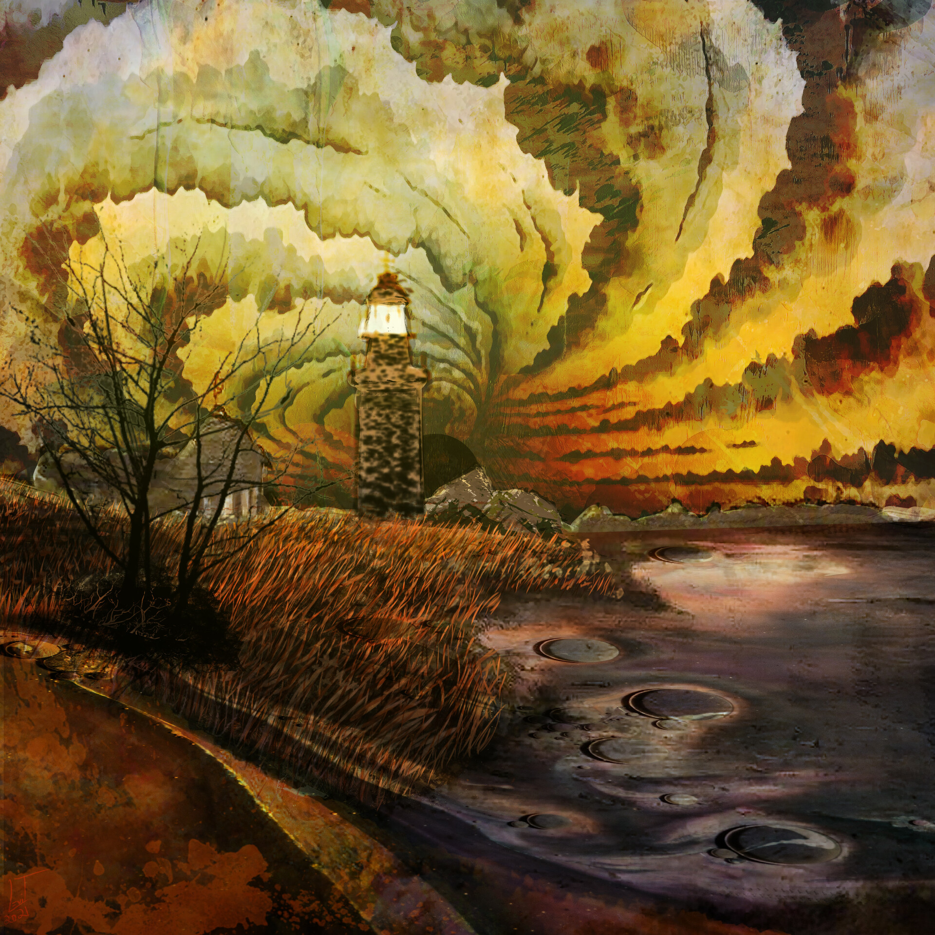 ArtStation - Lighthouse study