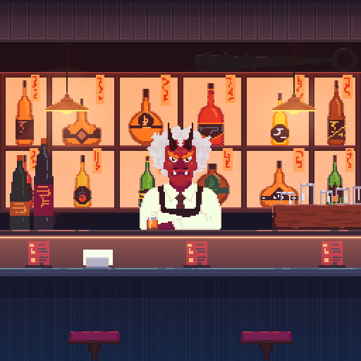ArtStation - Oni barman