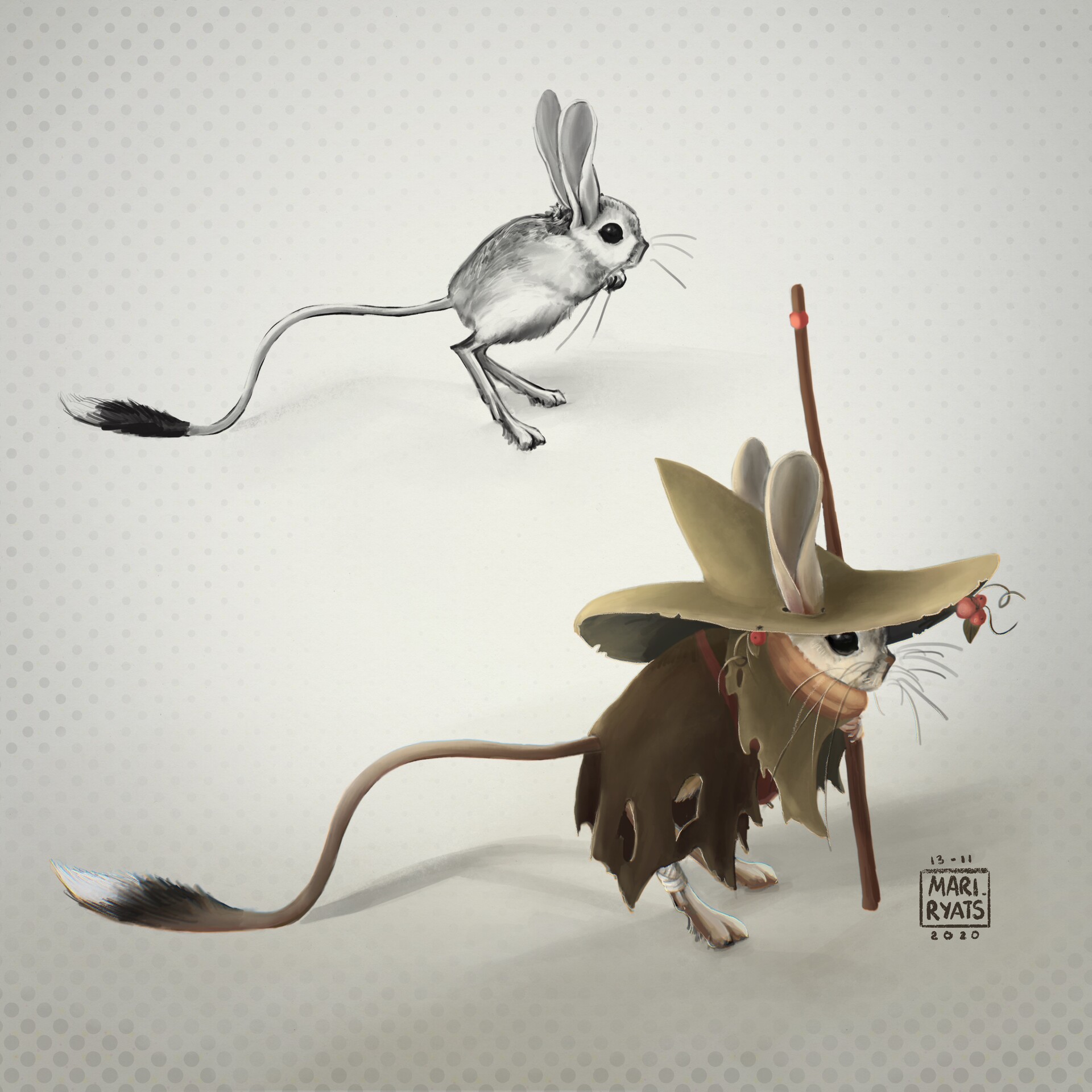 ArtStation - Jerboa magus