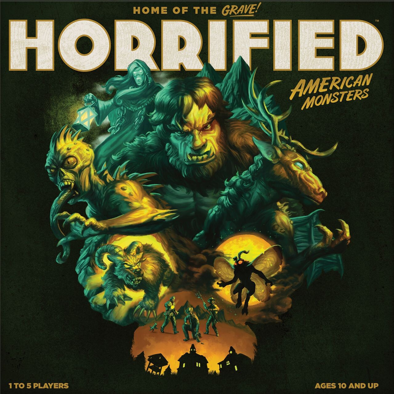 ArtStation - Horrified: American Monsters