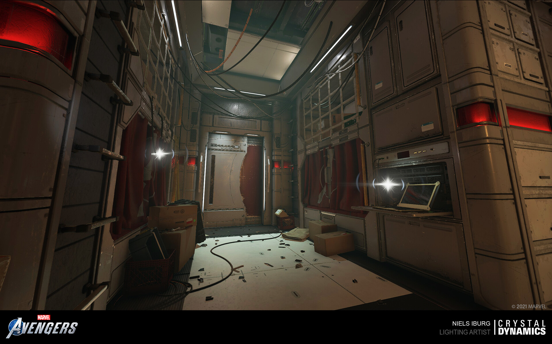 Niels Iburg - Marvel Avengers - Chimera: Kamalas Room Lighting