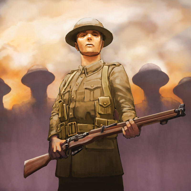 ArtStation - Game Art: Quartermaster General 1914