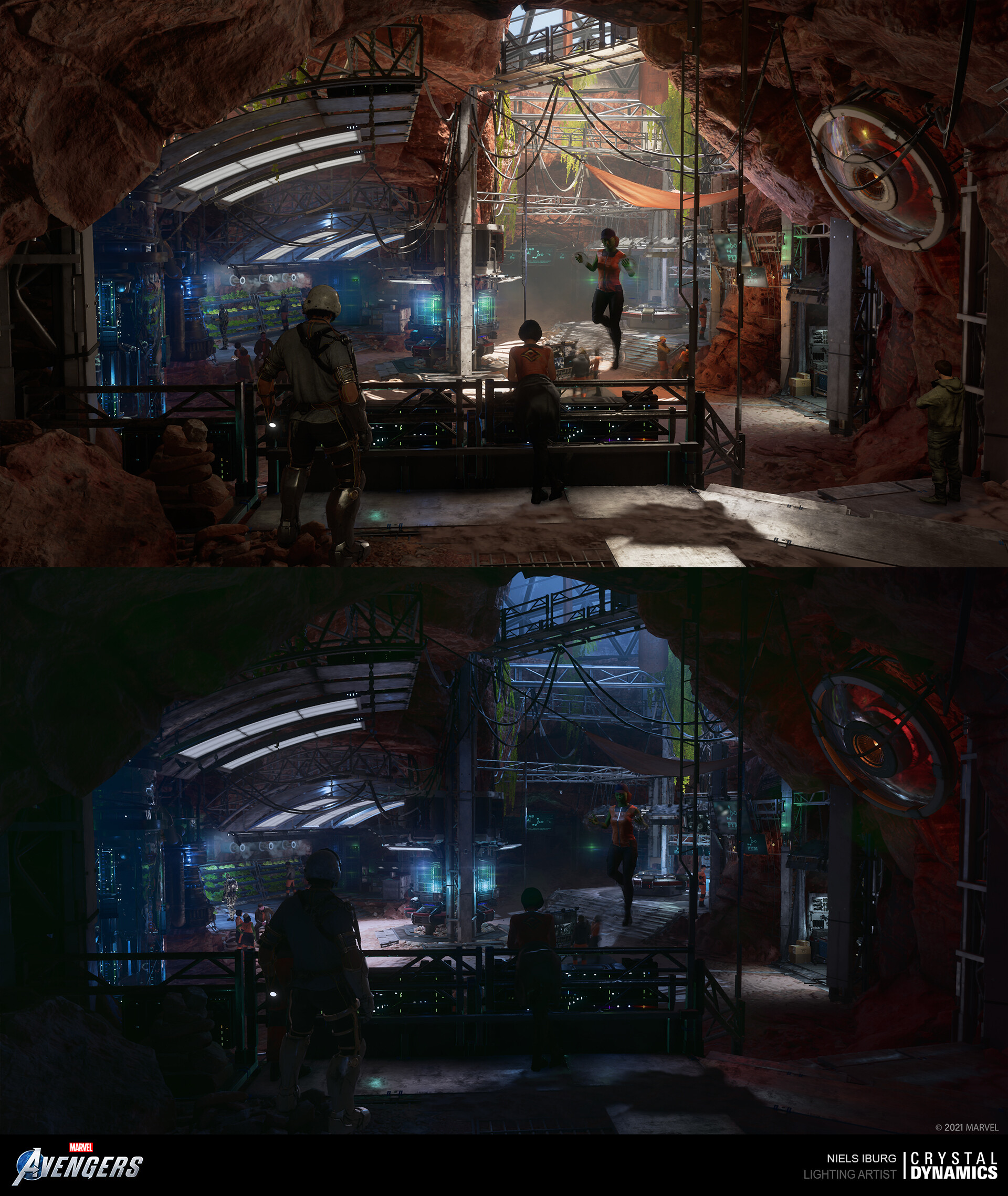 Niels Iburg - Marvel Avengers - Ant Hill Lighting