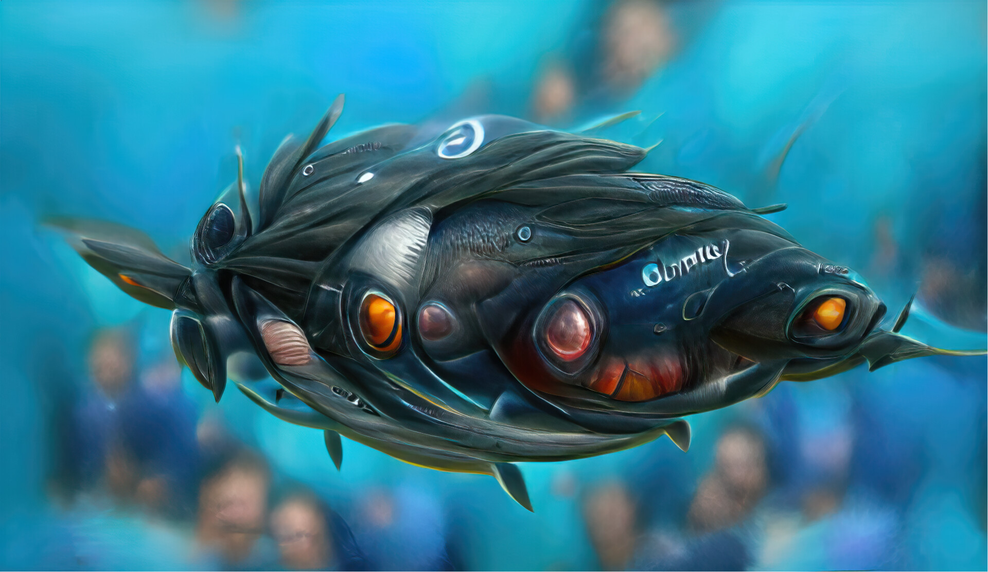 ArtStation - Concept Art - Alien Podfish 2