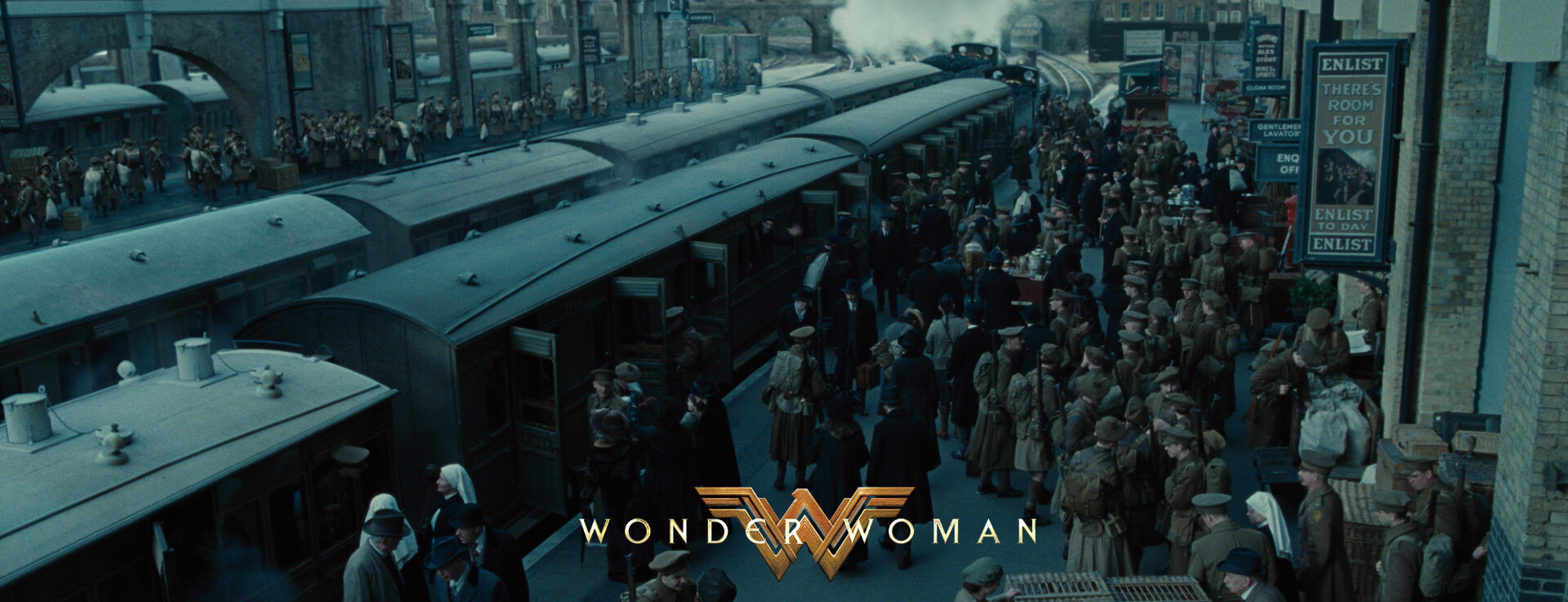 ArtStation - Wonder Woman - Train Station DMP
