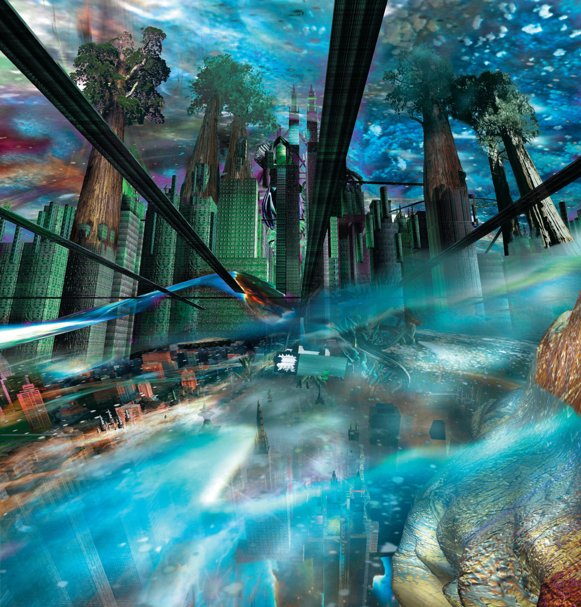 ArtStation - City of trees,