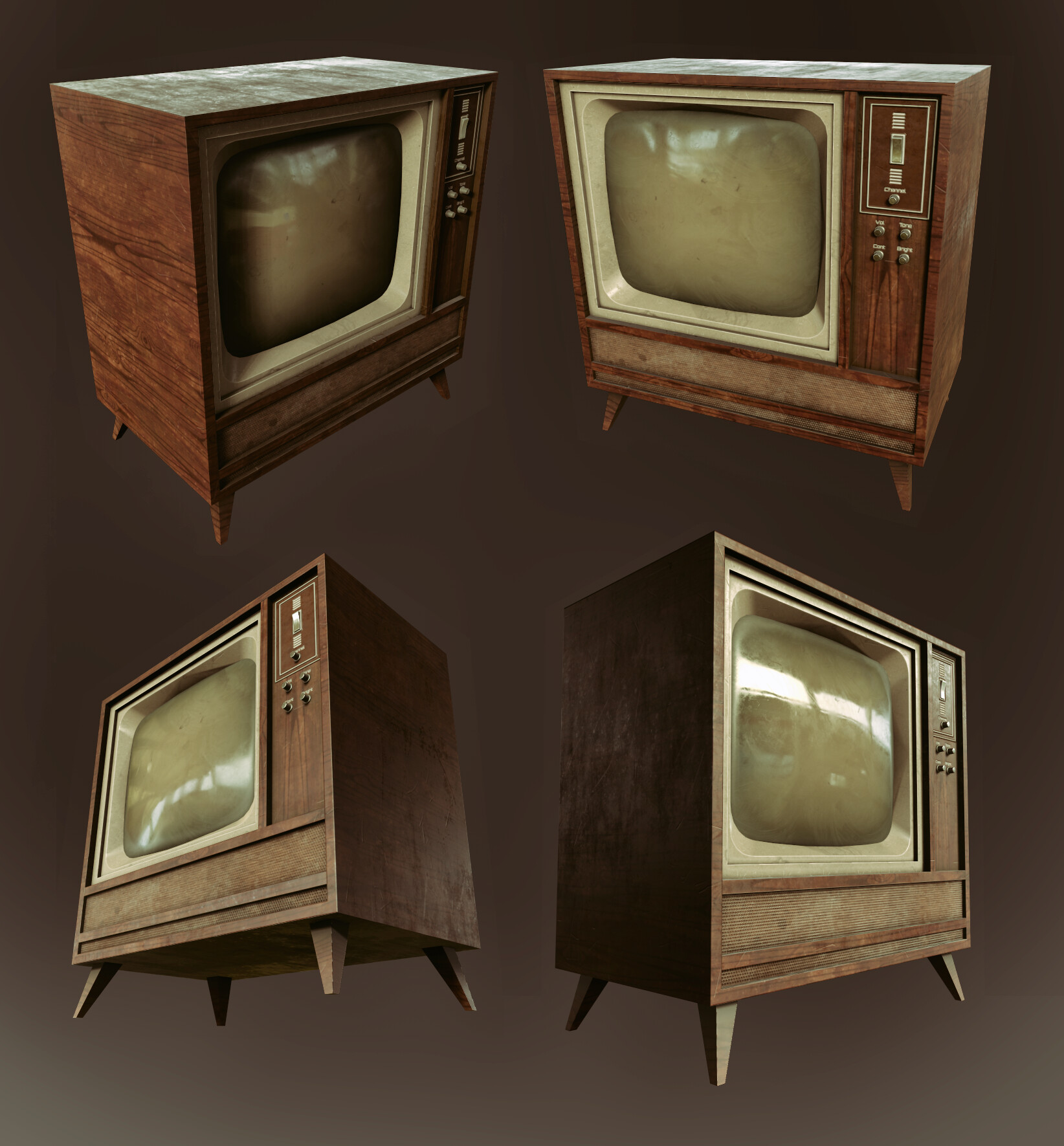 ArtStation - Retro TV