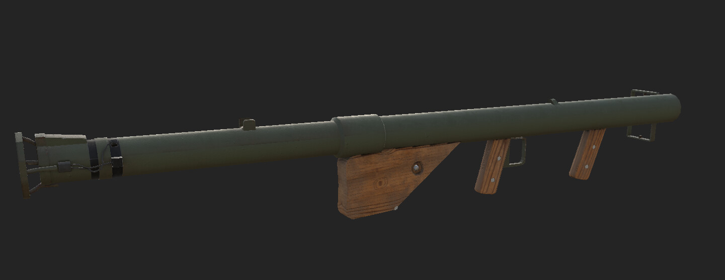 ArtStation - M1A1 Bazooka
