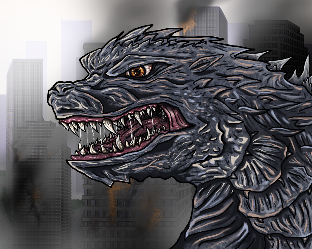 ArtStation - Godzilla