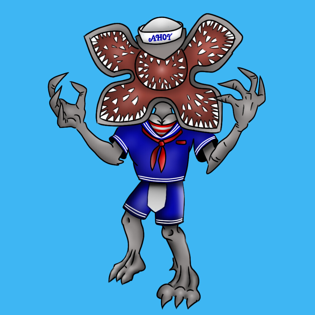 ArtStation - demogorgon chibi