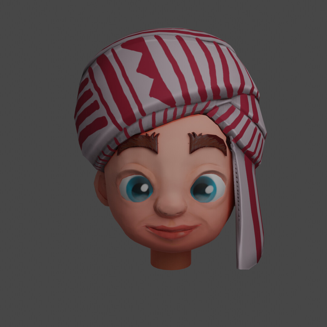 ArtStation - Stylized Character Head