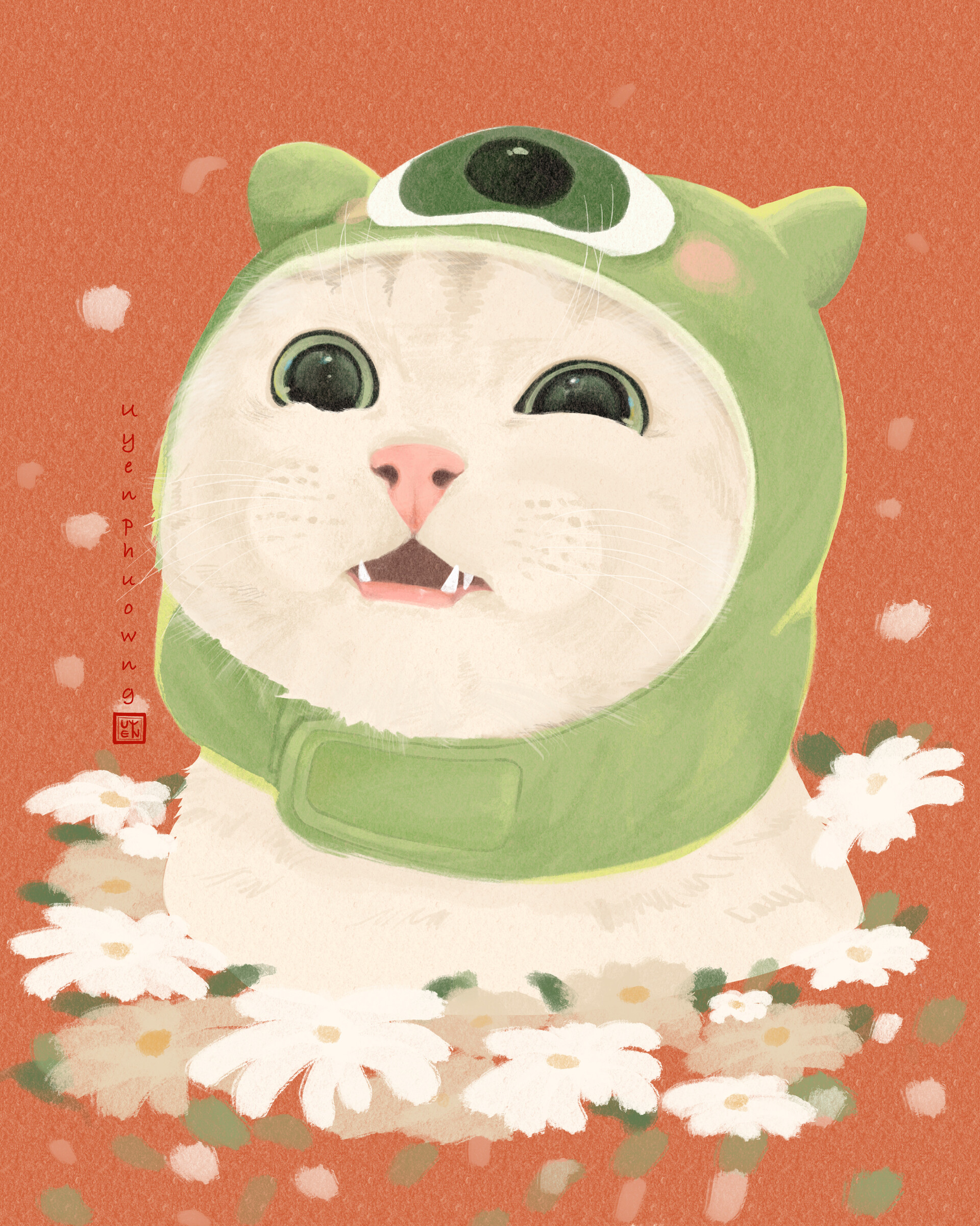 ArtStation - cat illustration