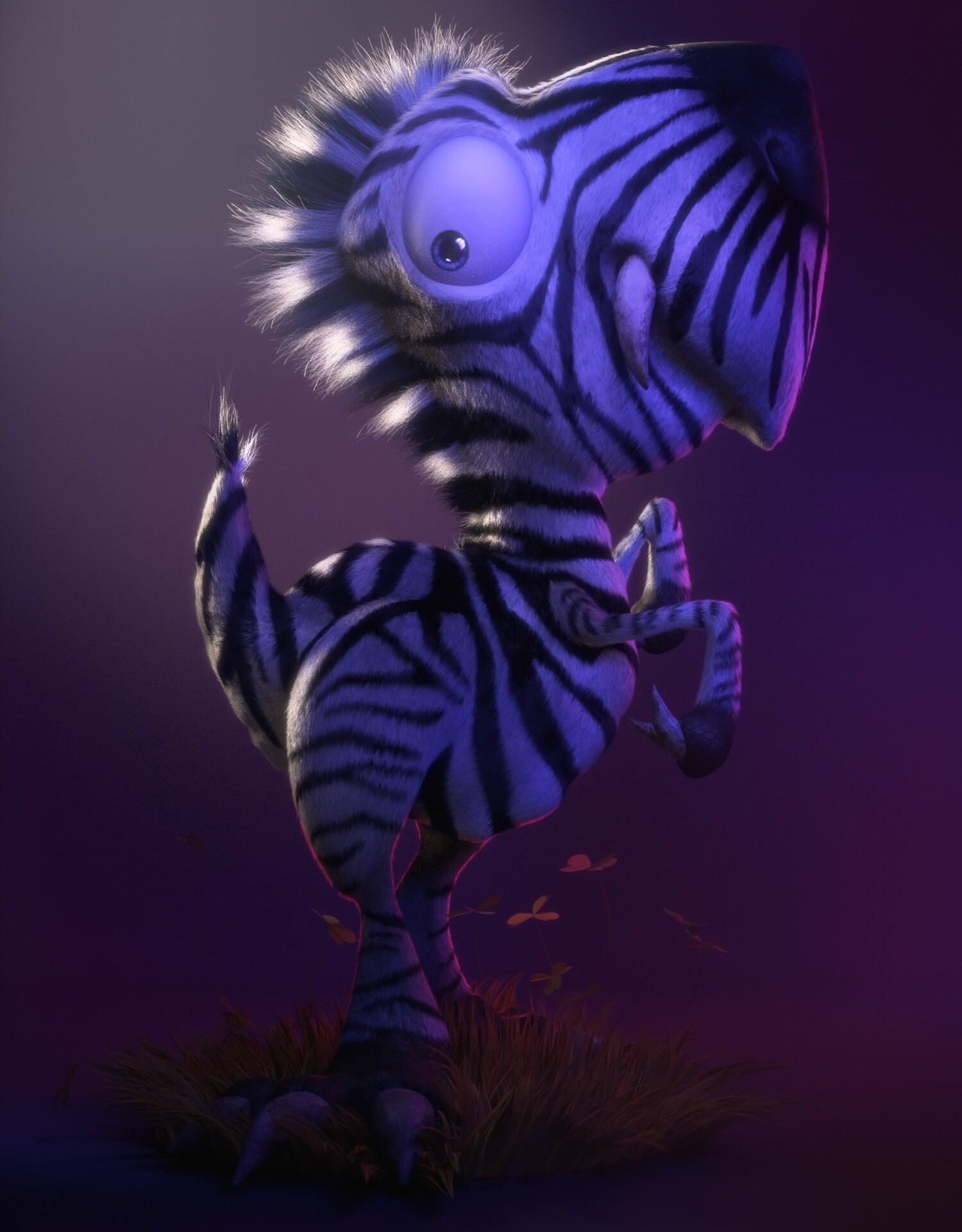ArtStation - zebra-dino intention