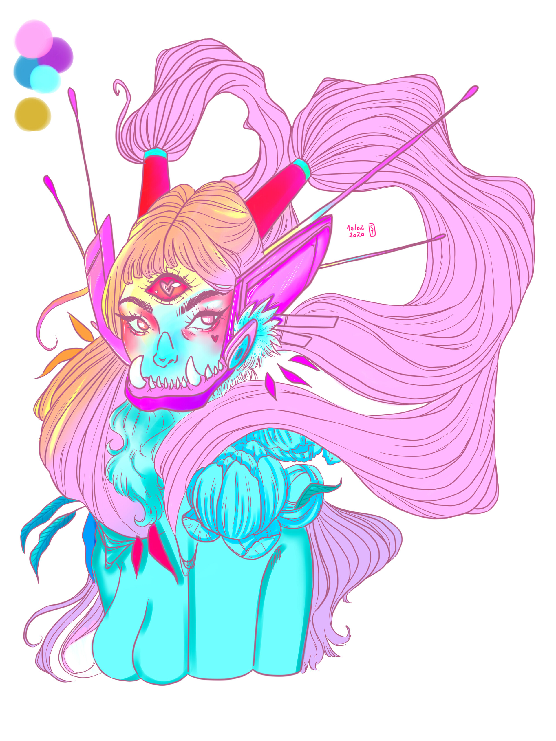 ArtStation - Original illustration (procreate study)