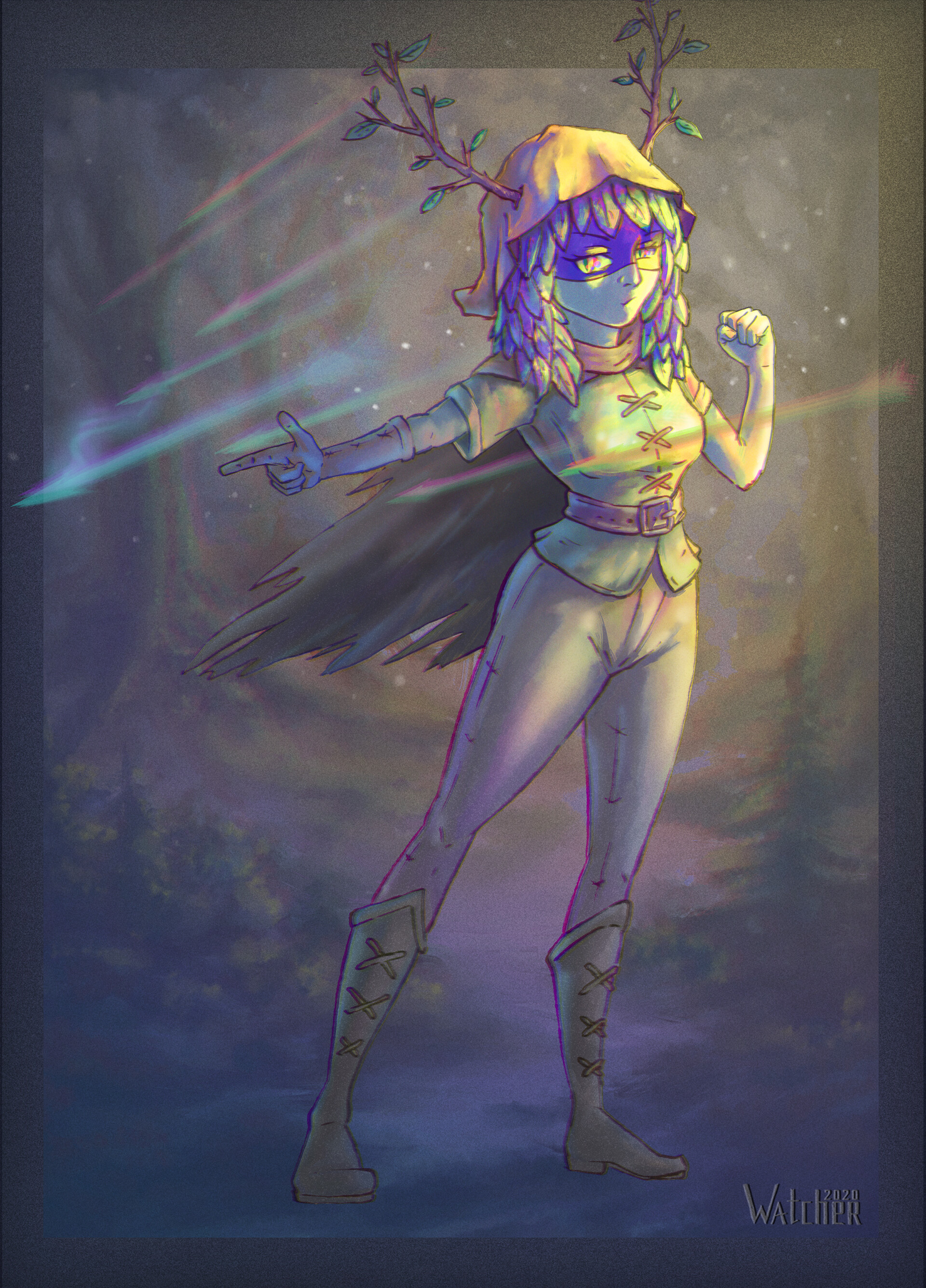 Artstation Huntress Wizard Adventure Time