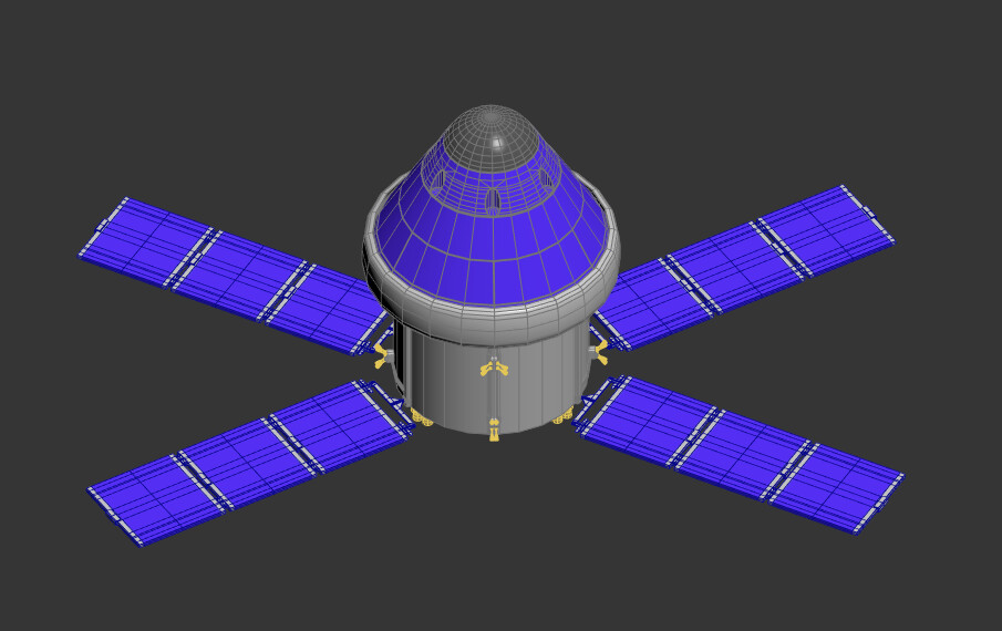ArtStation - Service Module - In Progress