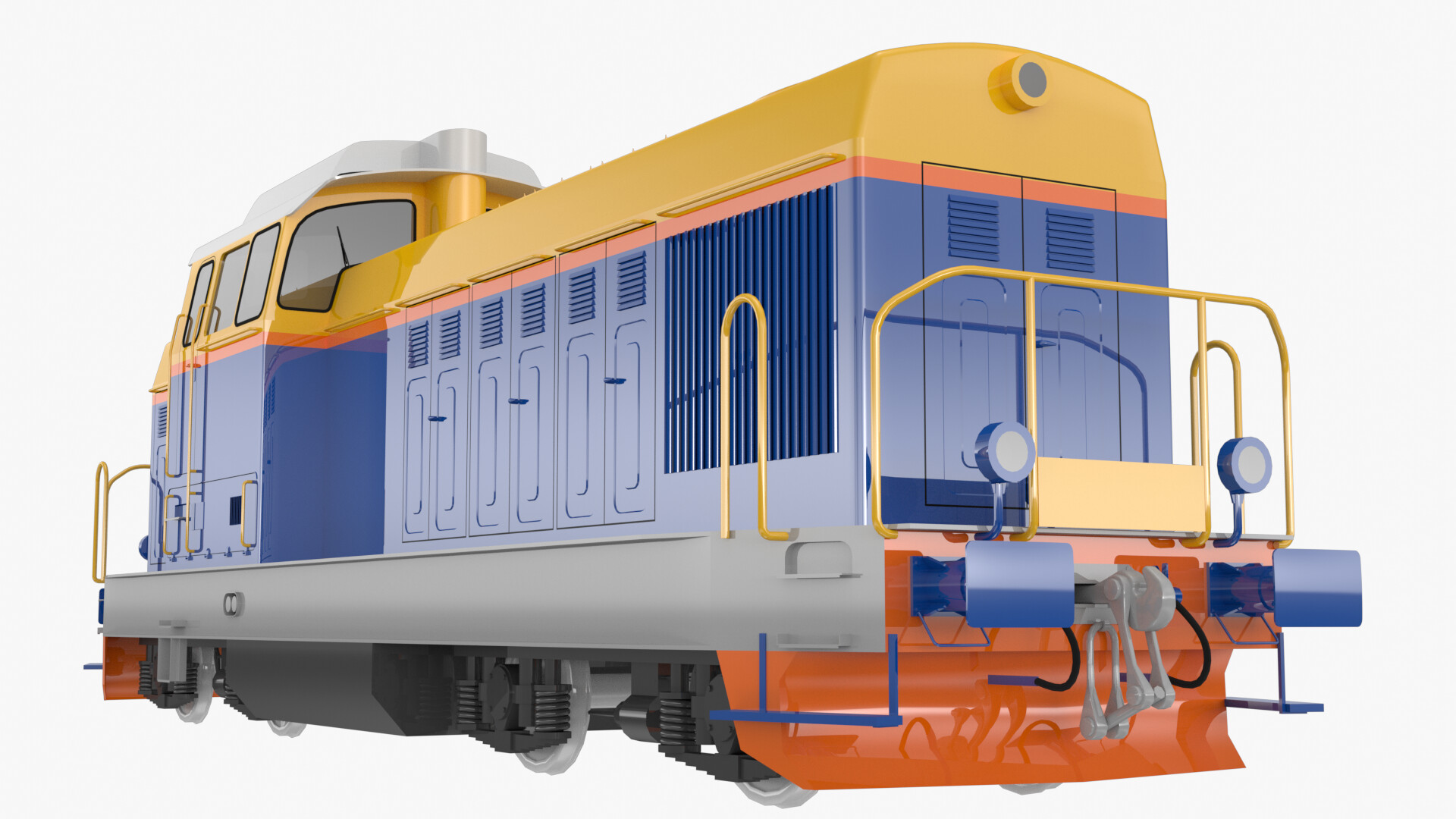 ArtStation - Locomotive LDH 125