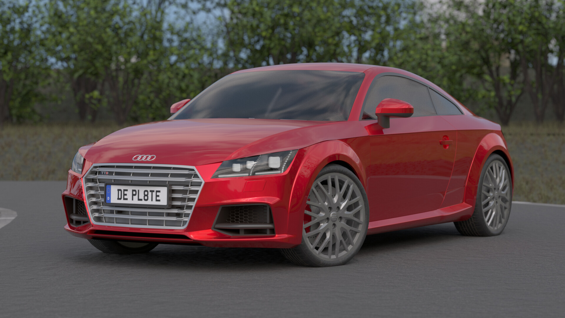 ArtStation - High-Poly Audi TTs