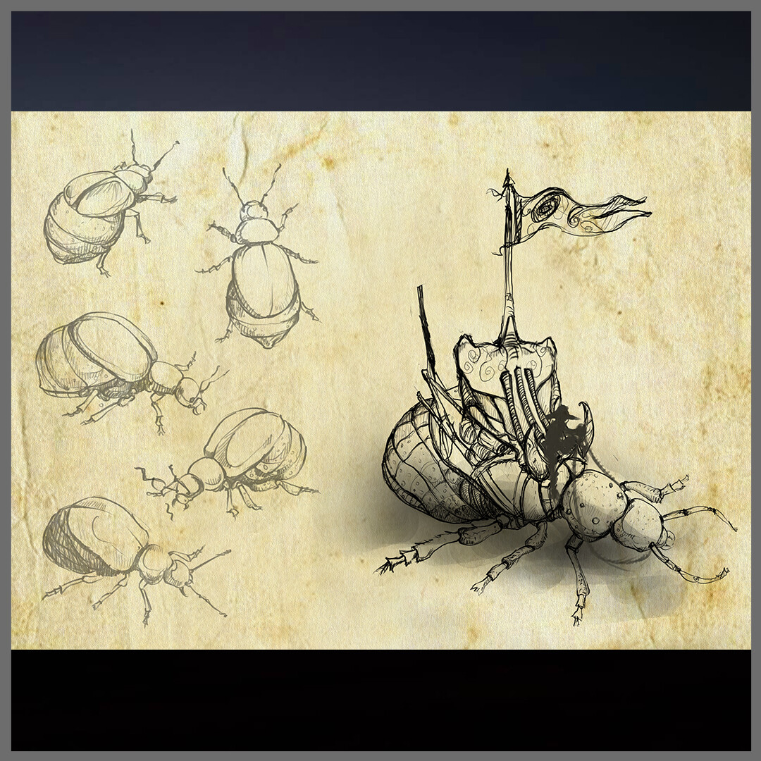 ArtStation - battle creature