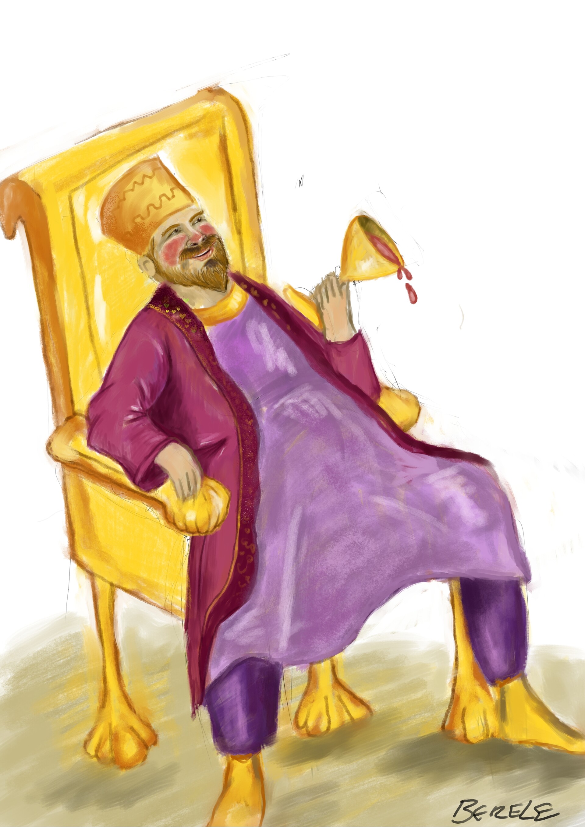 ArtStation - king Achashverosh