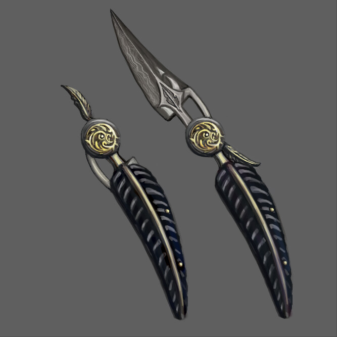 Genevieve Zitzmann - Item Handpainted 2D Renders