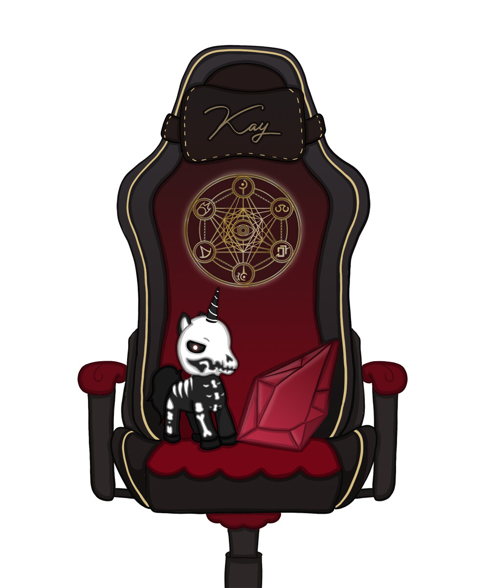 miintsoo - kaylean's custom vtuber chair