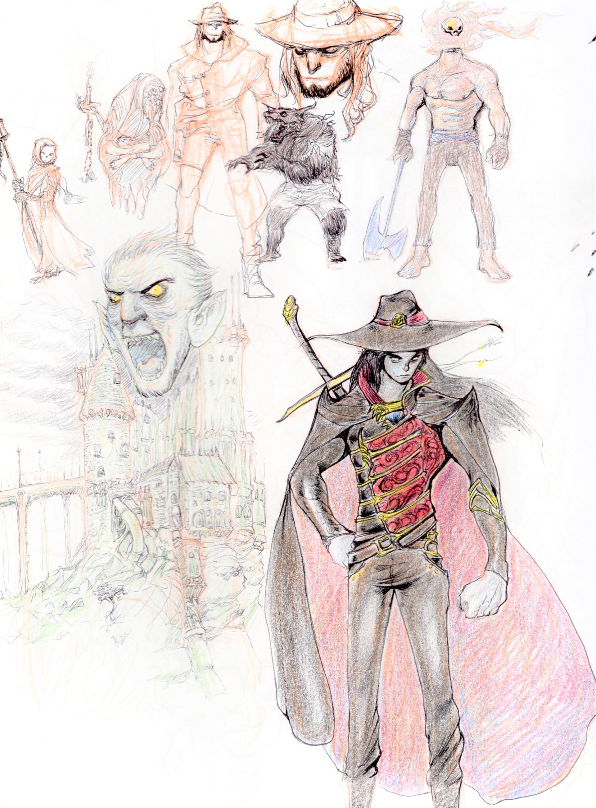 ArtStation - Vampire hunter fan stuff