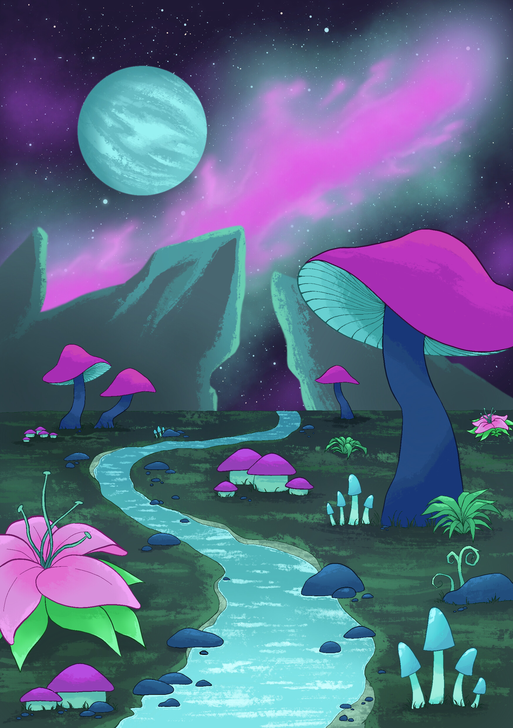 ArtStation - Mushy Town