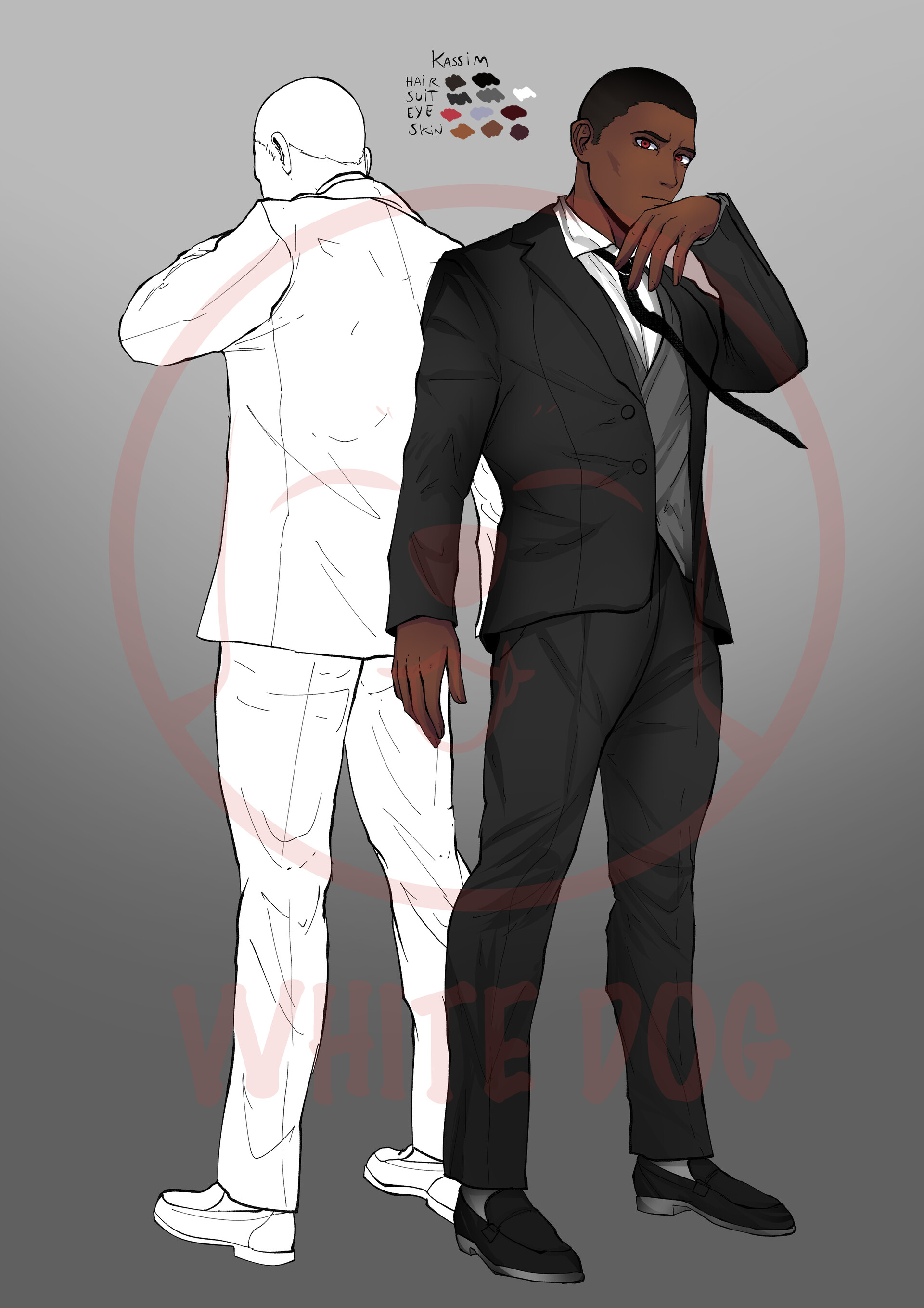 ArtStation - A:LIVE Character Design Sheets