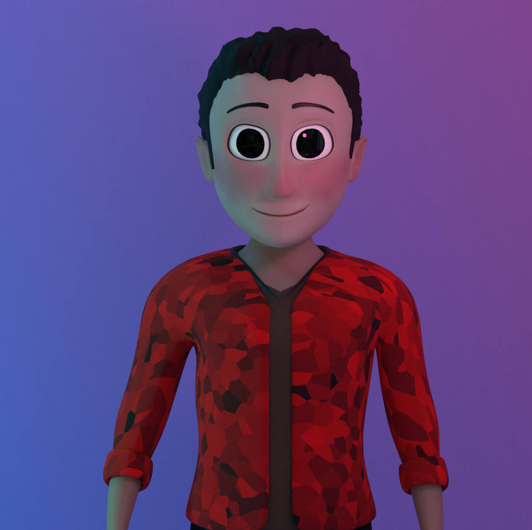 ArtStation - 3D Cartoon Character Model